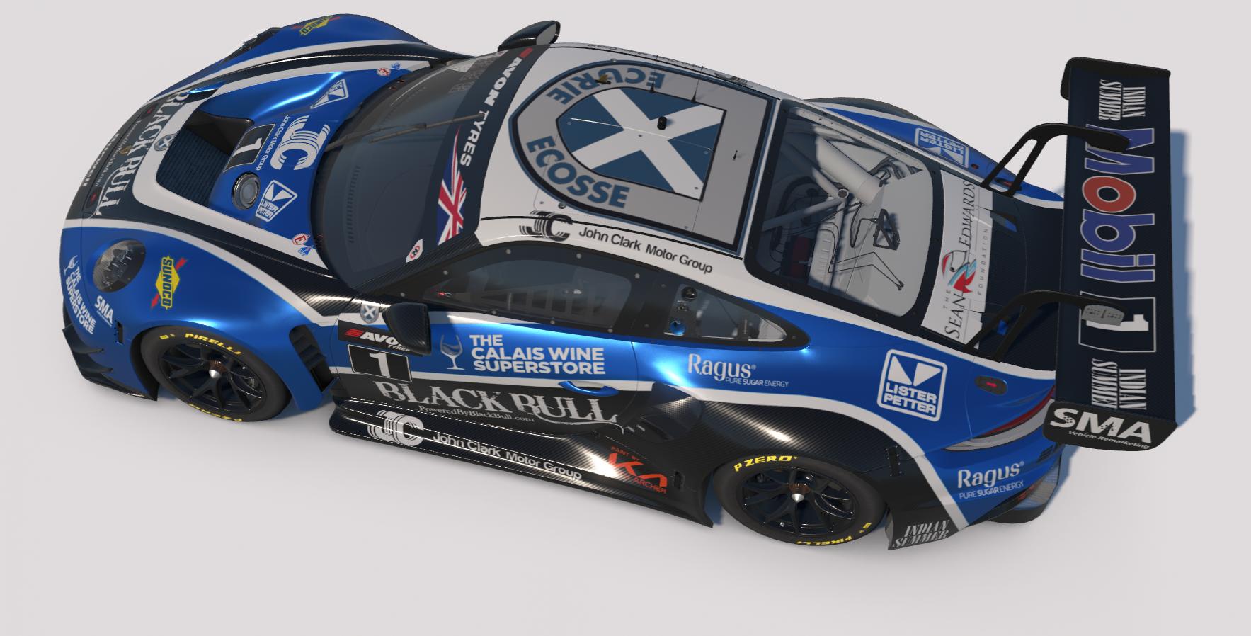 Concept Barwell Motorsport Porsche 911 GT3R 992 Car by Keith Archer ...