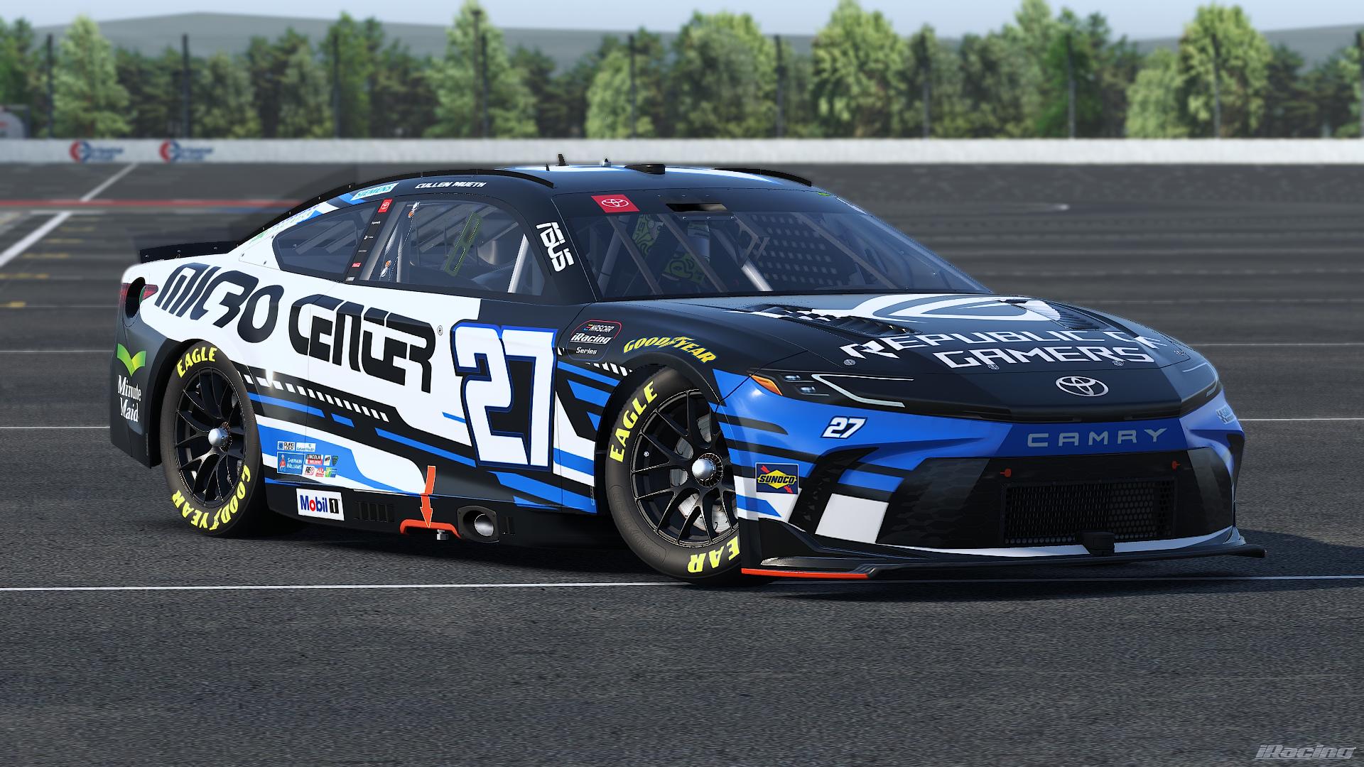 Cullen Mueth 2026 Micro Center/ROG Toyota Camry by Caleb Eichler ...