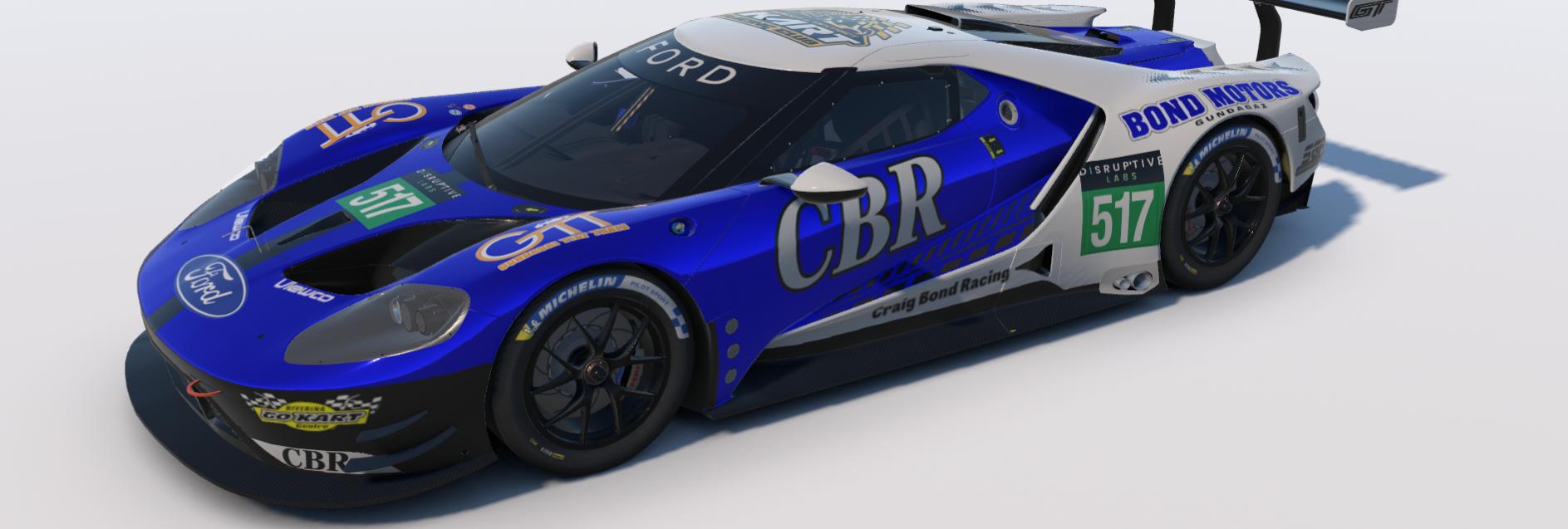 CBR FORD GT, GTE by Craig Bond - Trading Paints