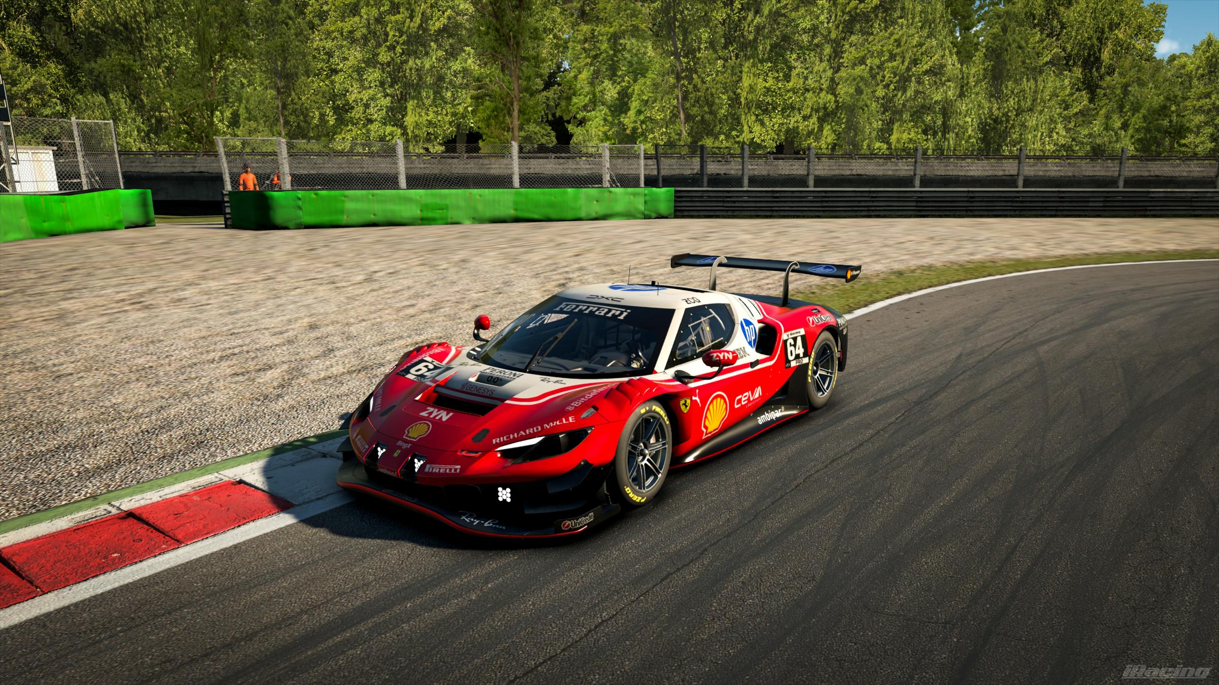 Ferrari 296 GT3 SF26 Scuderia Ferrari HP Replica by Domenico Acampora ...