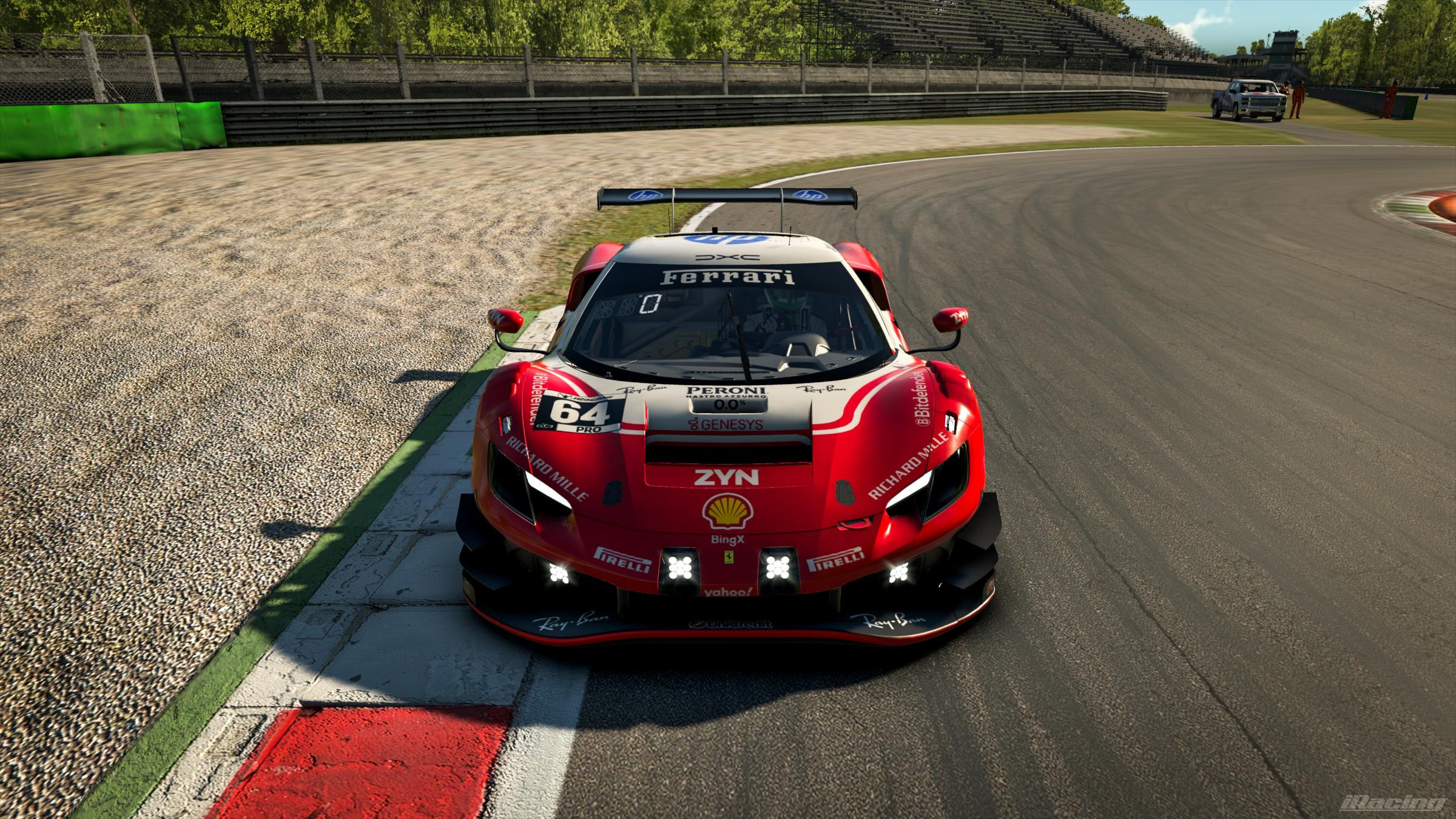 Ferrari 296 GT3 SF26 Scuderia Ferrari HP Replica by Domenico Acampora ...