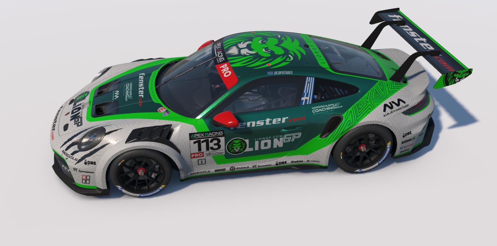 Porsche Cup 992.2 LionGP - Henrik by Dennis F. - Trading Paints