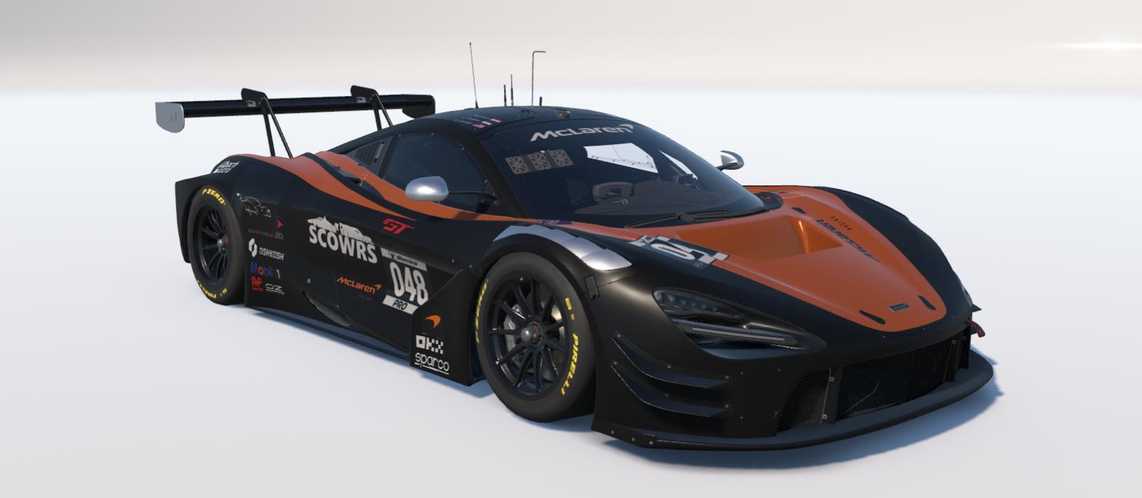SCOWRS McLaren 720s EVO 2026 ICGTC by Kyle Granger - Trading Paints