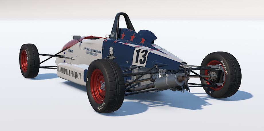 Americas Warrior Partnership Ray FF1600 by Zane Rutherford - Trading Paints
