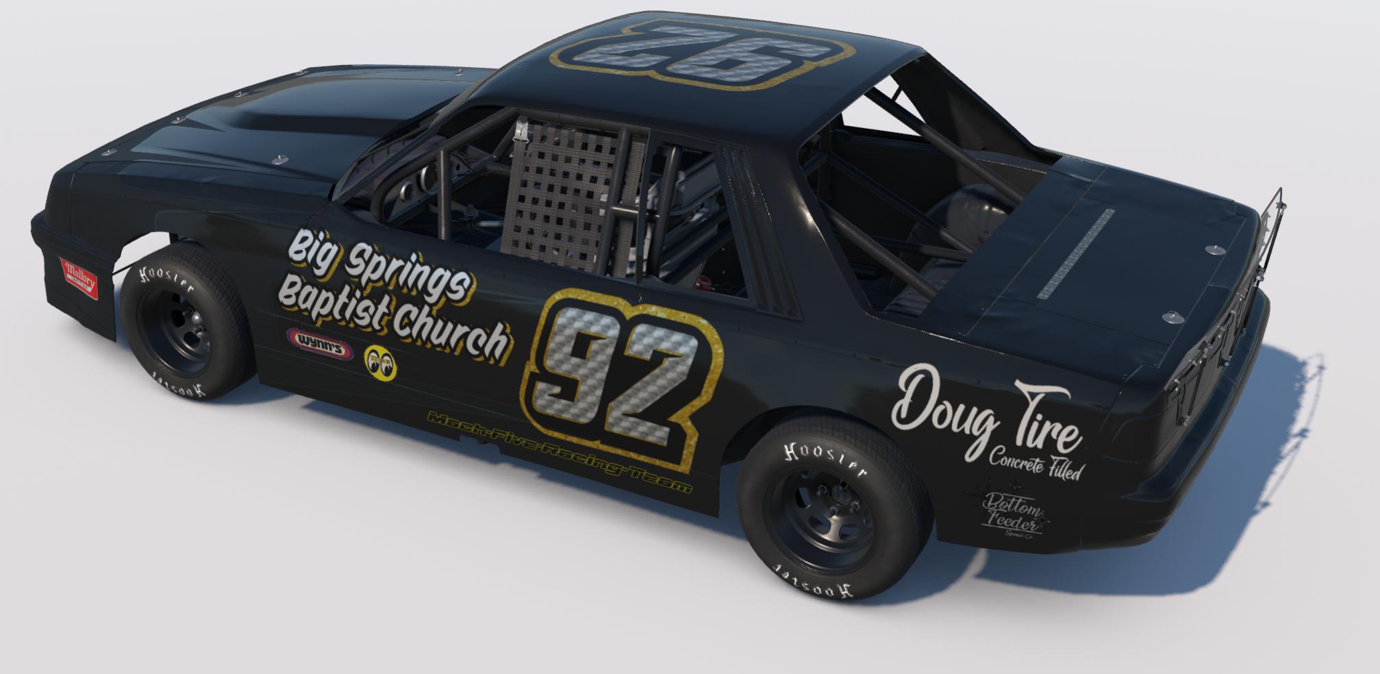 Wrong Lane Wayne Custom Mini Stock #92 by Mikey M. - Trading Paints
