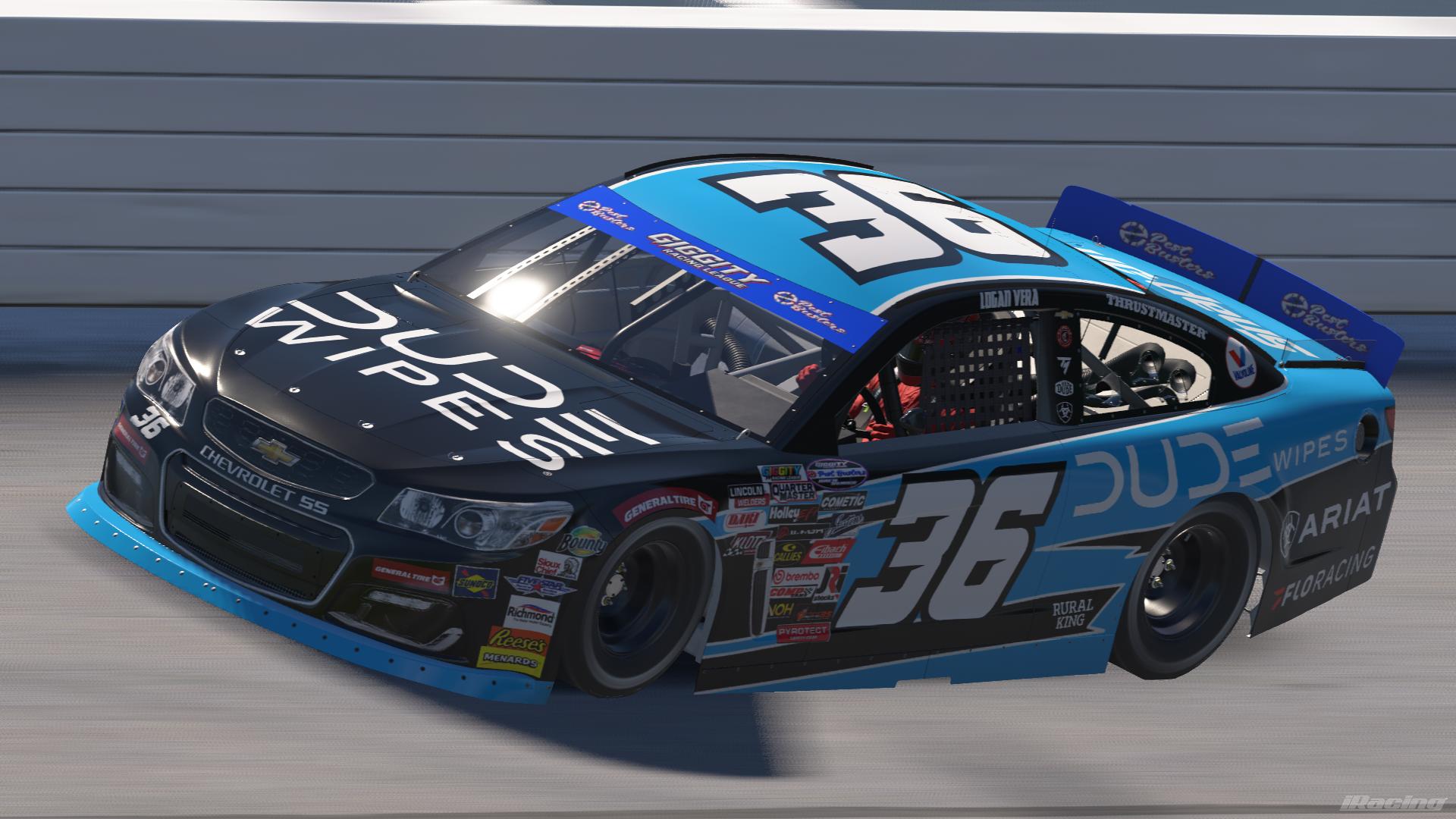 Dude Wipes Arca Chevy With Number by Logan Vera - Trading Paints