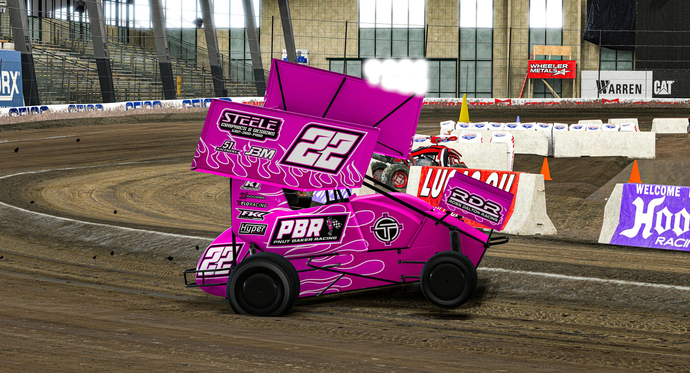 Adam Baker-#22 by Michael J. Steele - Trading Paints