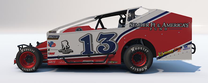Semper Fi Fund Dirt Modifided 358 by Zane Rutherford - Trading Paints