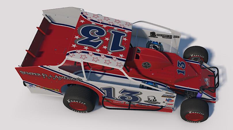 Semper Fi Fund Dirt Modifided 358 by Zane Rutherford - Trading Paints