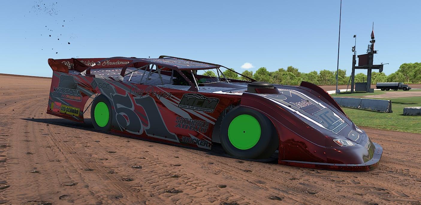 Chase Red late mod by Josh Turk - Trading Paints