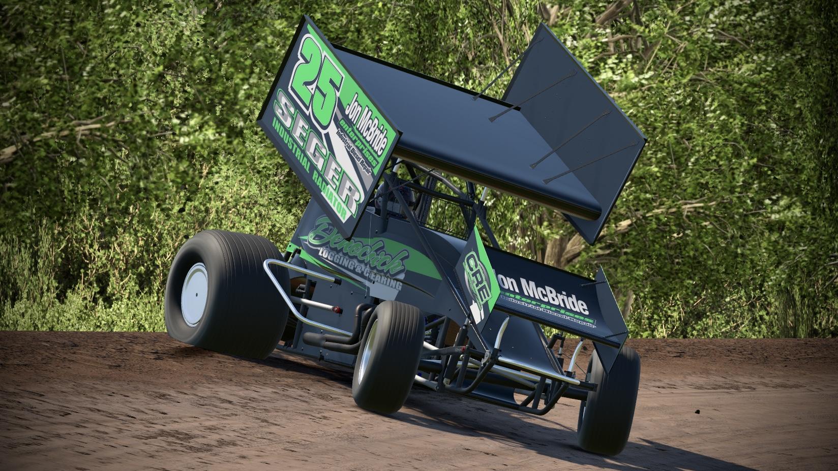 Jimmy Seger 2015 Winged Sprint Car (Custom Number) by Chase Hummel ...