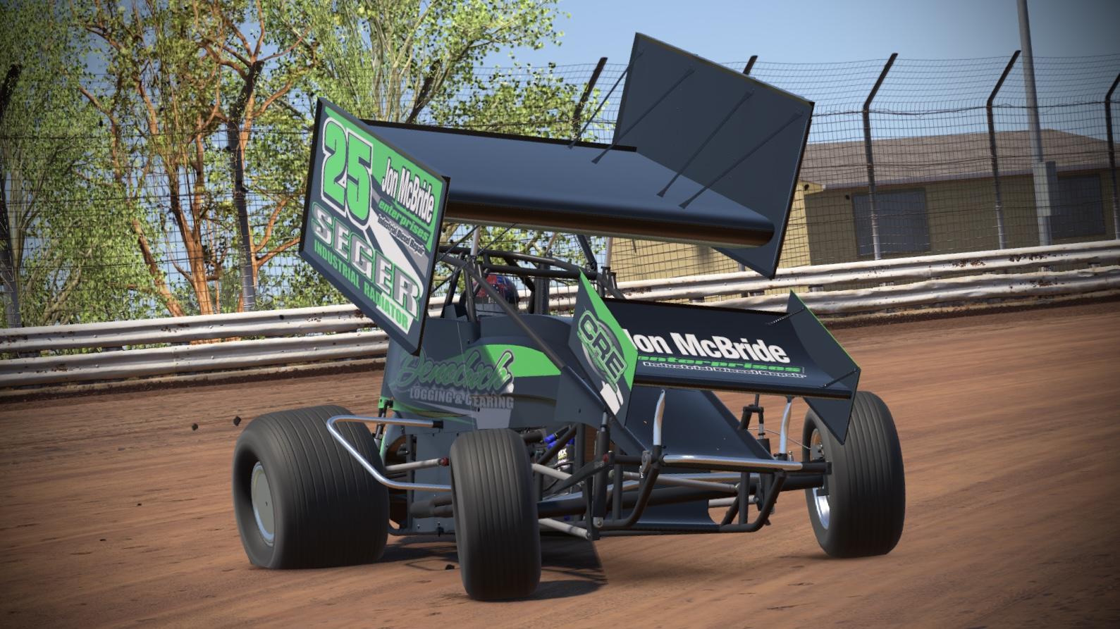 Jimmy Seger 2015 Winged Sprint Car (Custom Number) by Chase Hummel ...