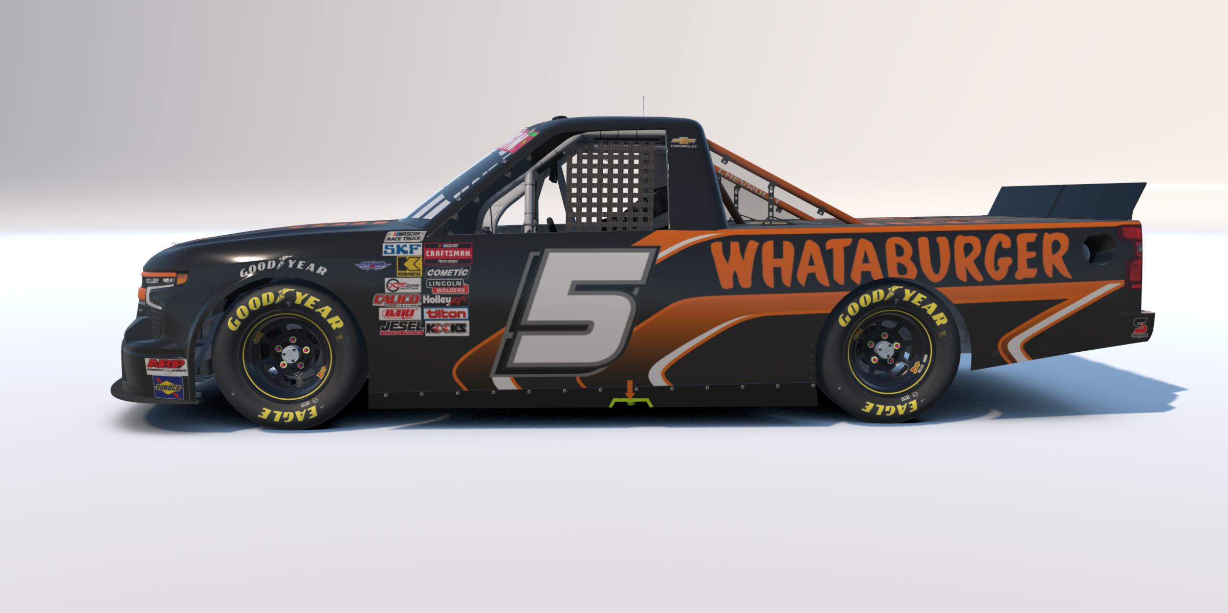 WHATABURGER CUSTOM SIM STAMPED by Sean Timothy - Trading Paints