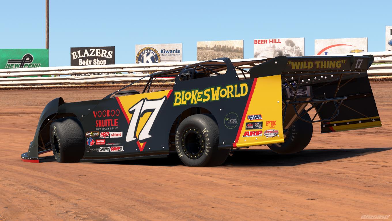 Tony Southwell Dirt Late Model by Bink Lucas - Trading Paints