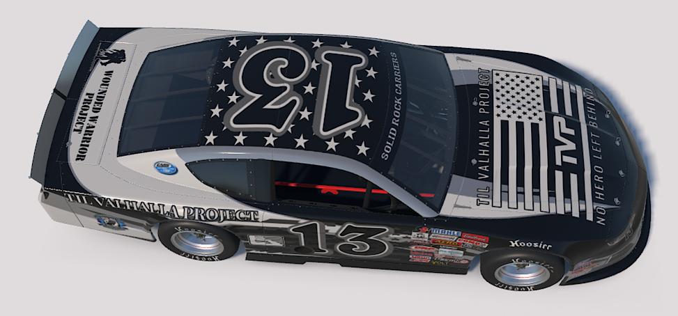 Til Valhalla Project Late Model Stock by Zane Rutherford - Trading Paints