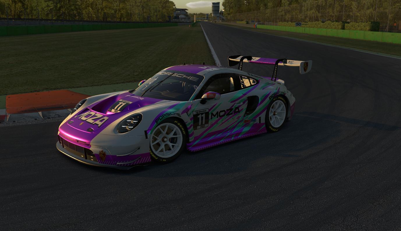 Porsche 911 GT3 R (992) MOZA Slashes by Mark Bishop2 - Trading Paints