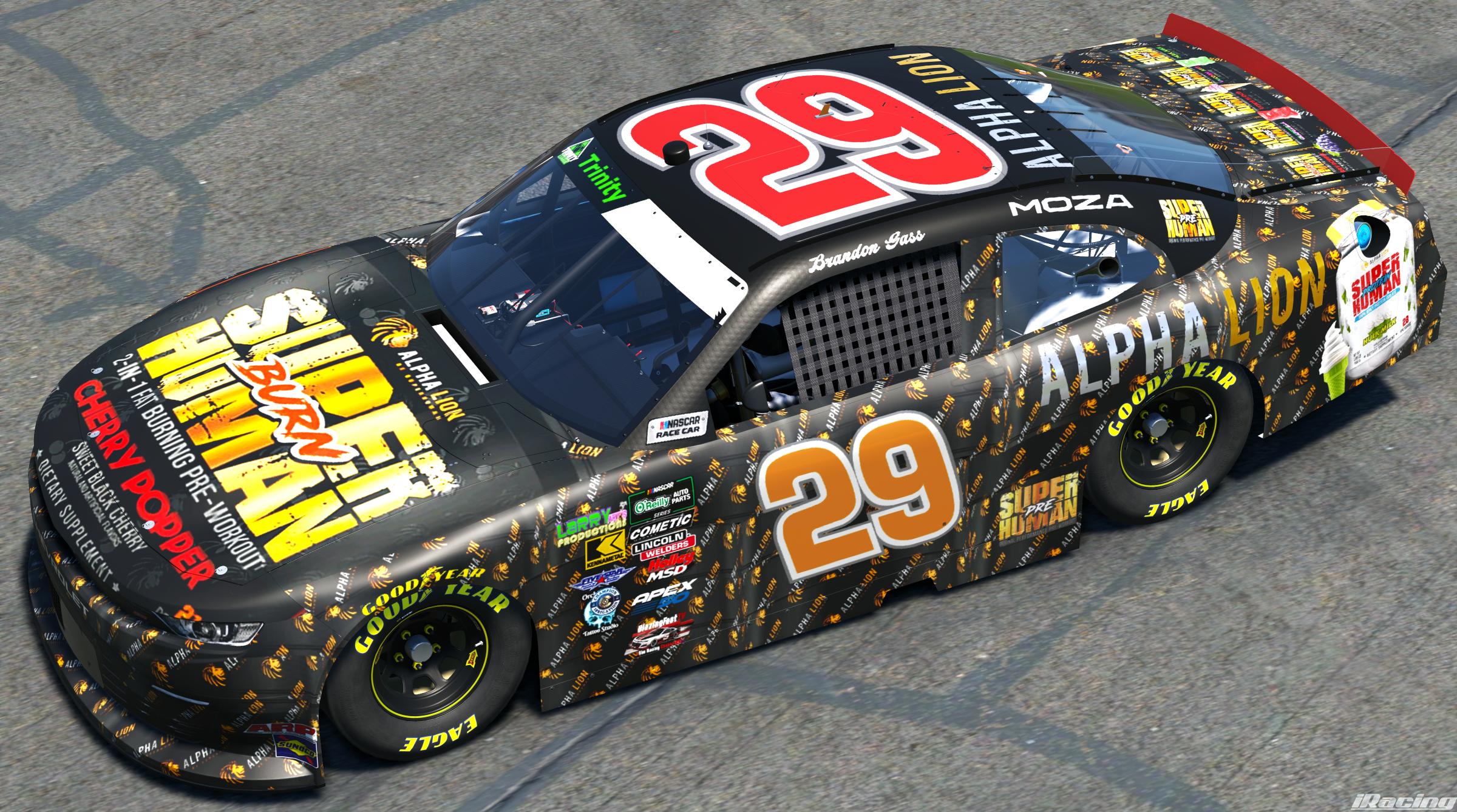 #29 Alpha Lion Supplements "Cherry Popper" Camaro by Brandon G ...
