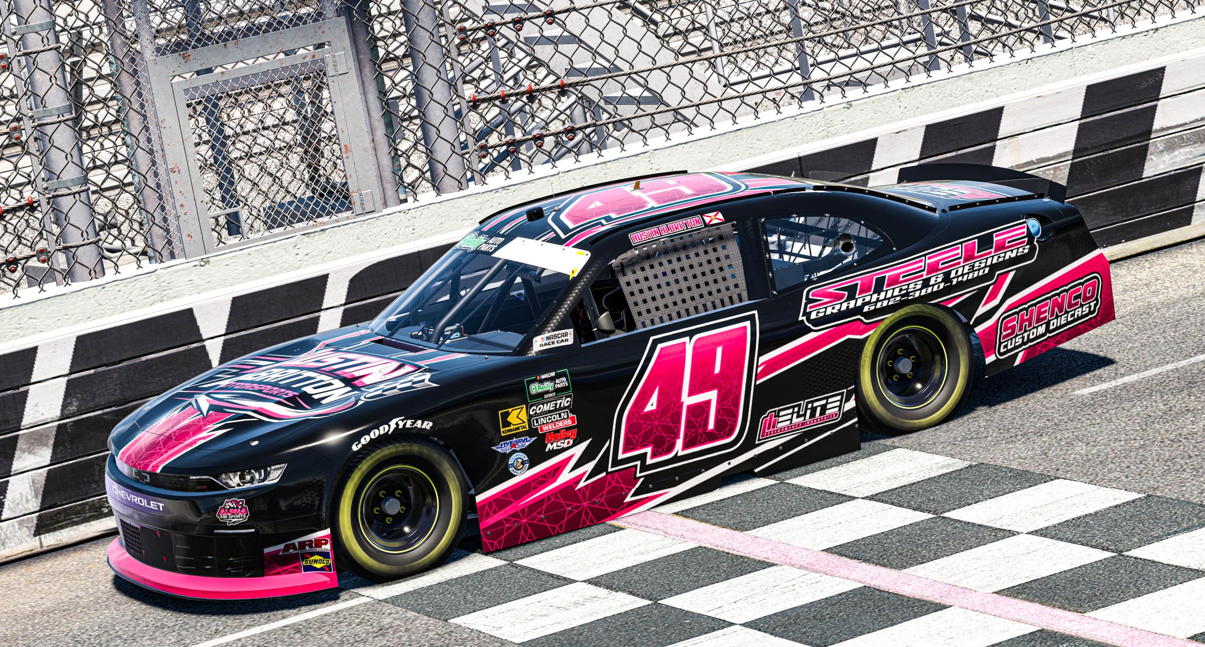 Austin Albritton-#49 by Michael J. Steele - Trading Paints