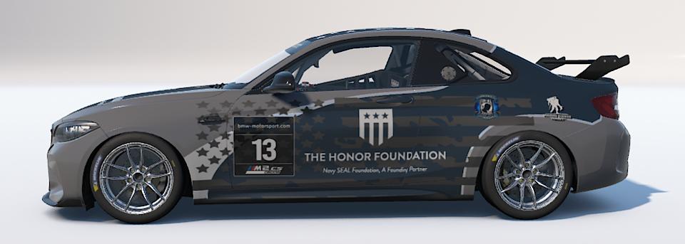 The Honor Foundation BMW M2 CS by Zane Rutherford - Trading Paints