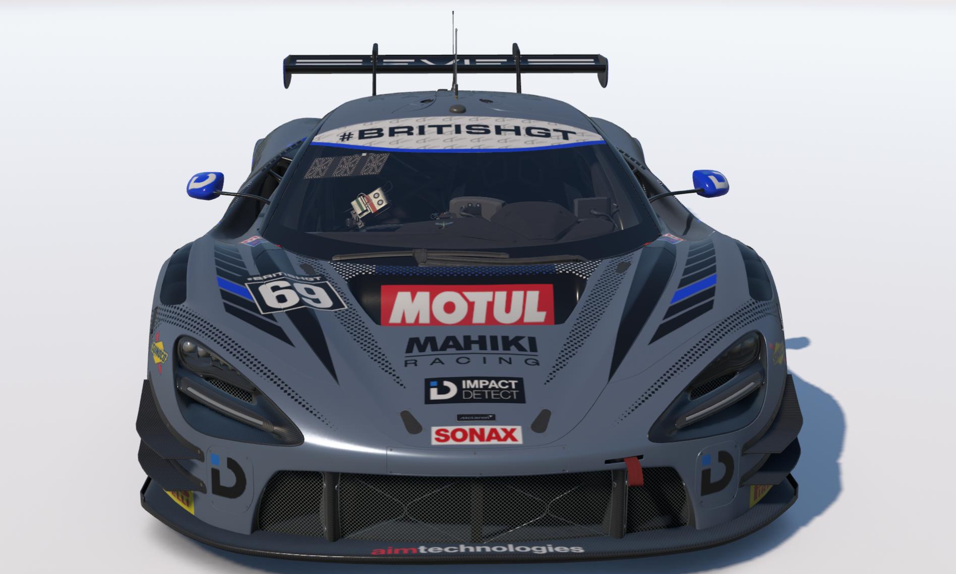 Mahiki Racing Car #69 2026 British GT - Steven Lake and Josh Rowledge ...