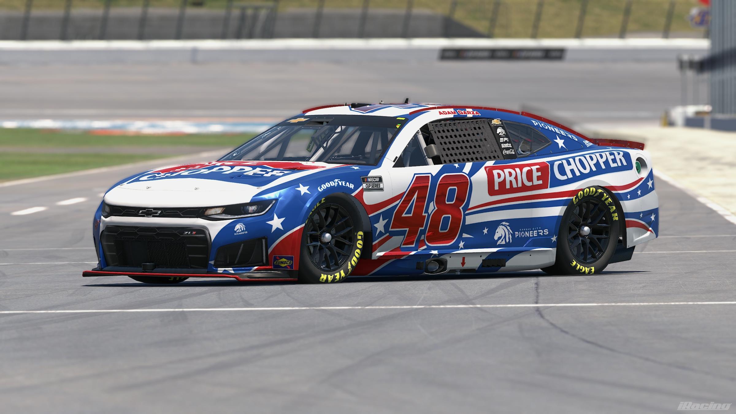 Adam Garza Price Chopper #48 by James R Bomar - Trading Paints