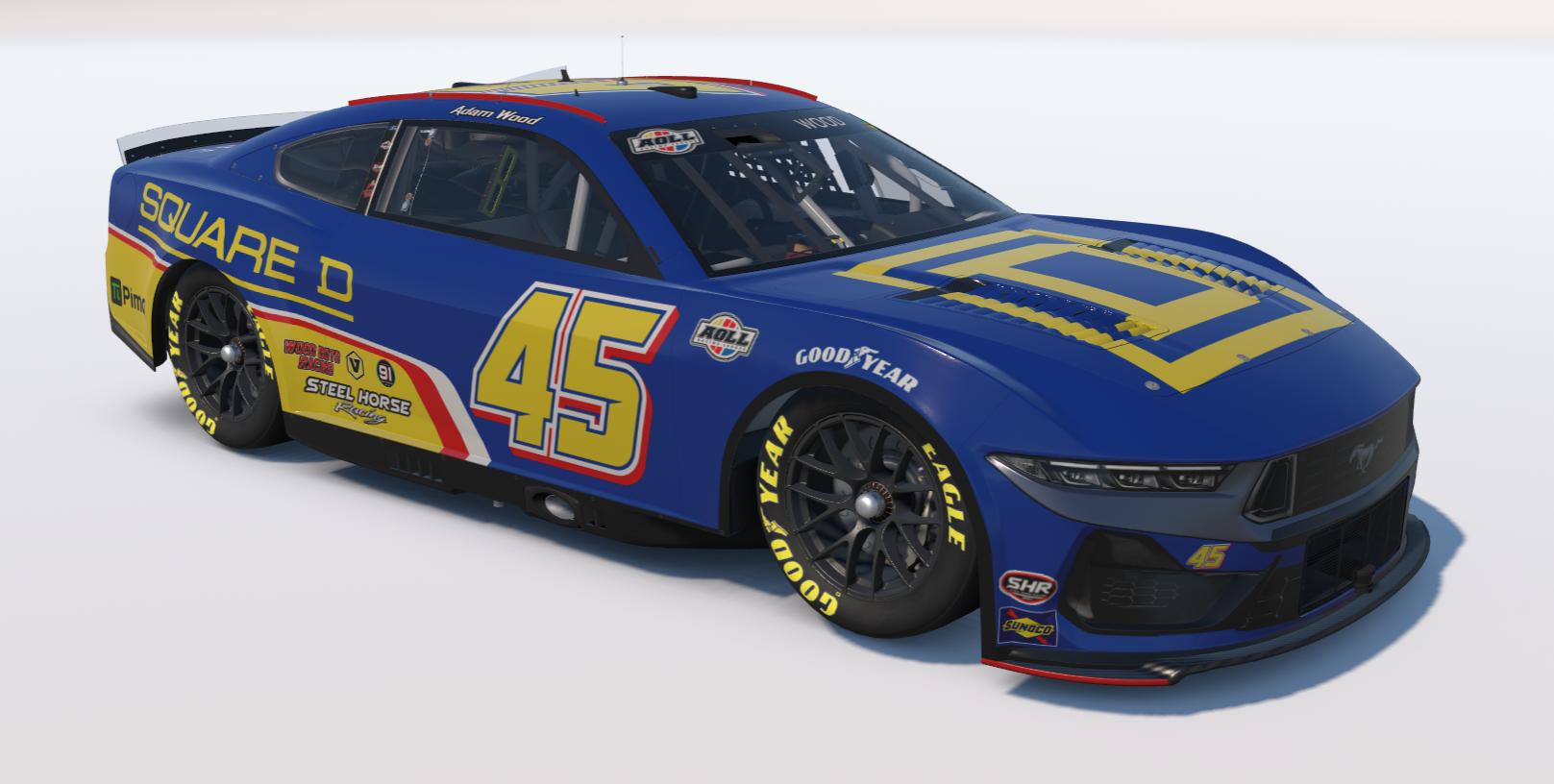 AOLL Square D Mustang by Adam S Wood - Trading Paints