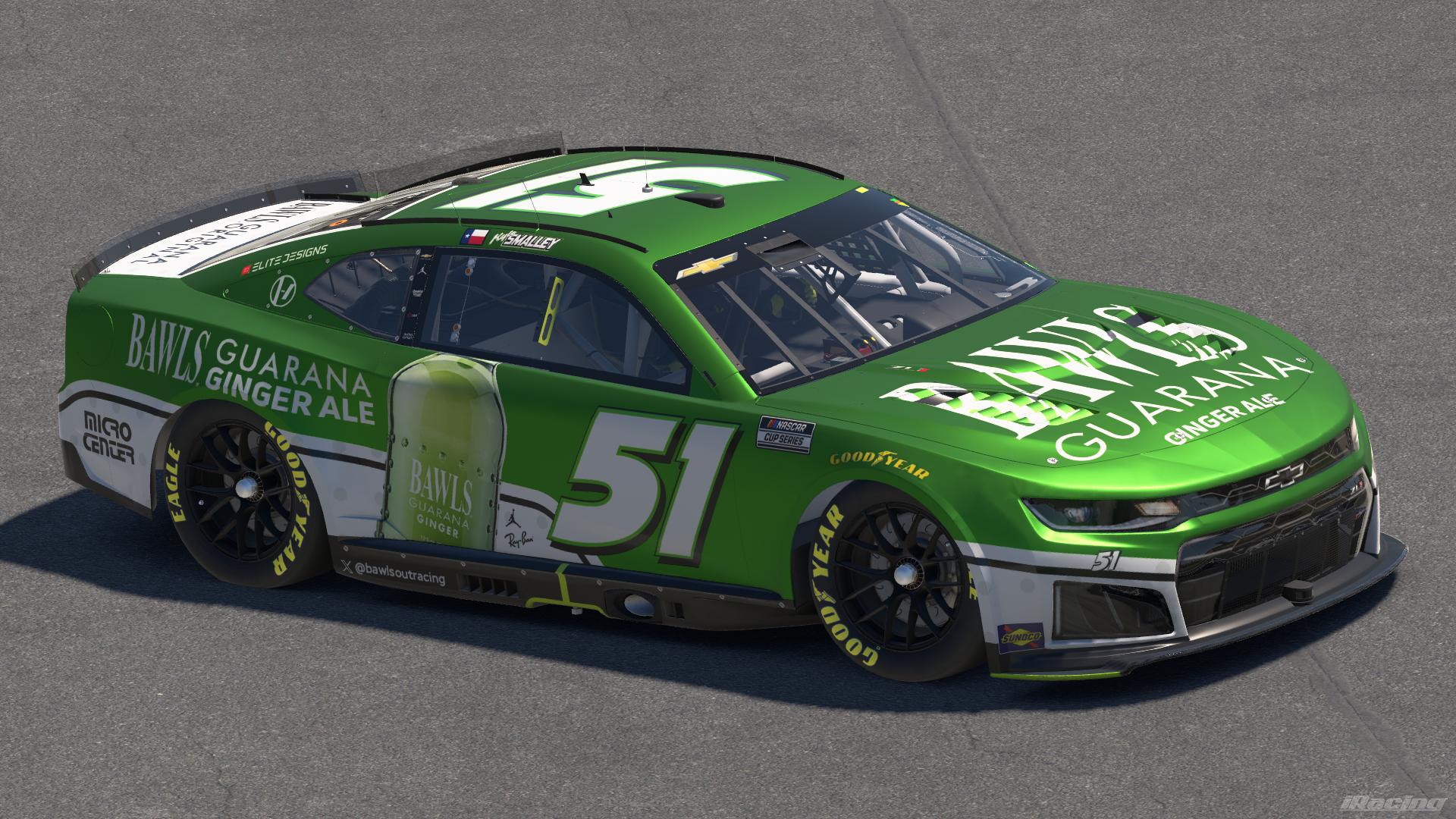 Kyle Smalley - 2026 Bawls Guarana Ginger Ale by Jared W. - Trading Paints