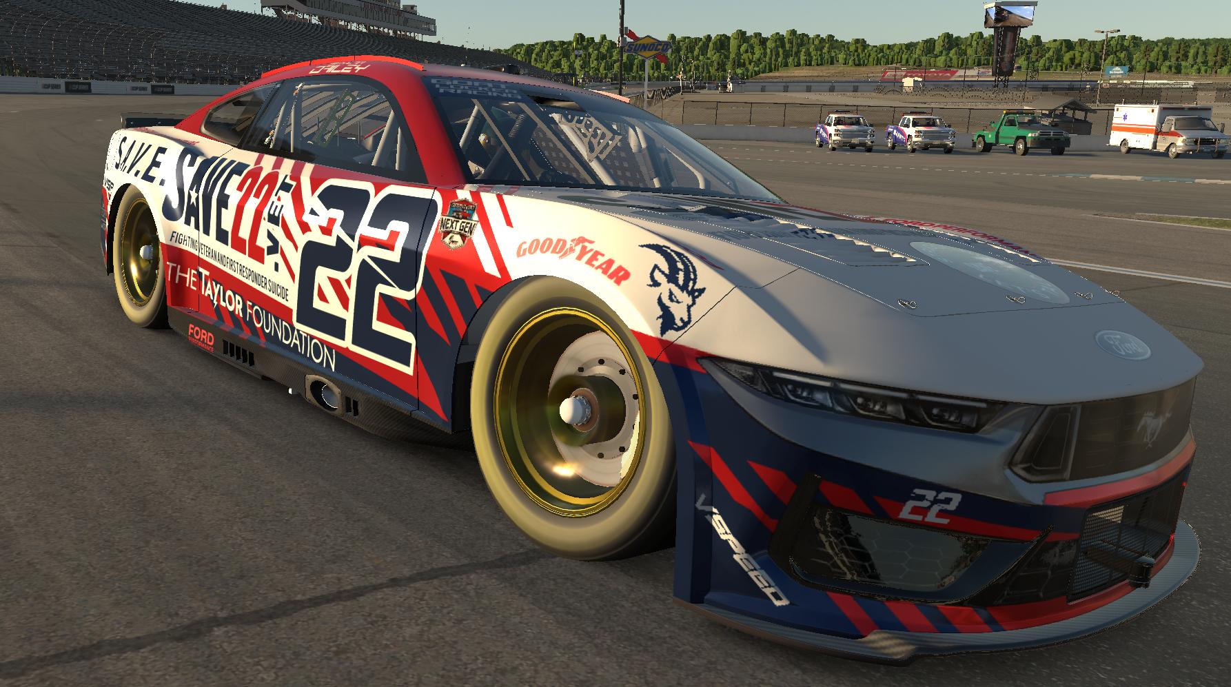 SAVE22.VET #22 GLR NEXT GEN by Skylar Dailey - Trading Paints