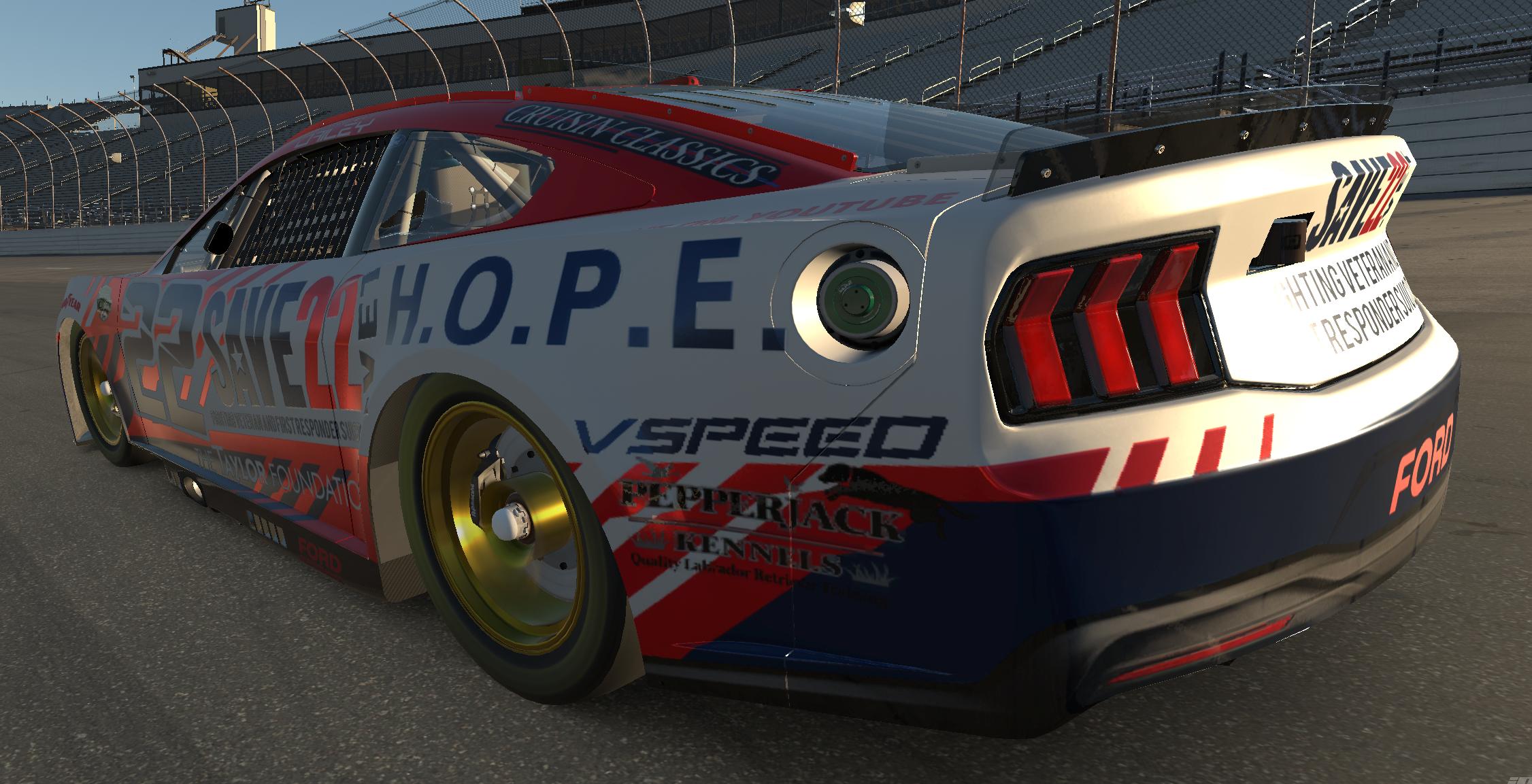 SAVE22.VET #22 GLR NEXT GEN by Skylar Dailey - Trading Paints