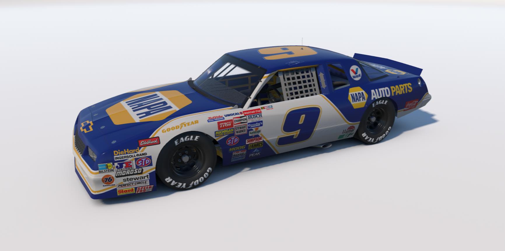 Chase Elliot #9 NAPA Auto Parts Monte Carlo by Brett M. - Trading Paints