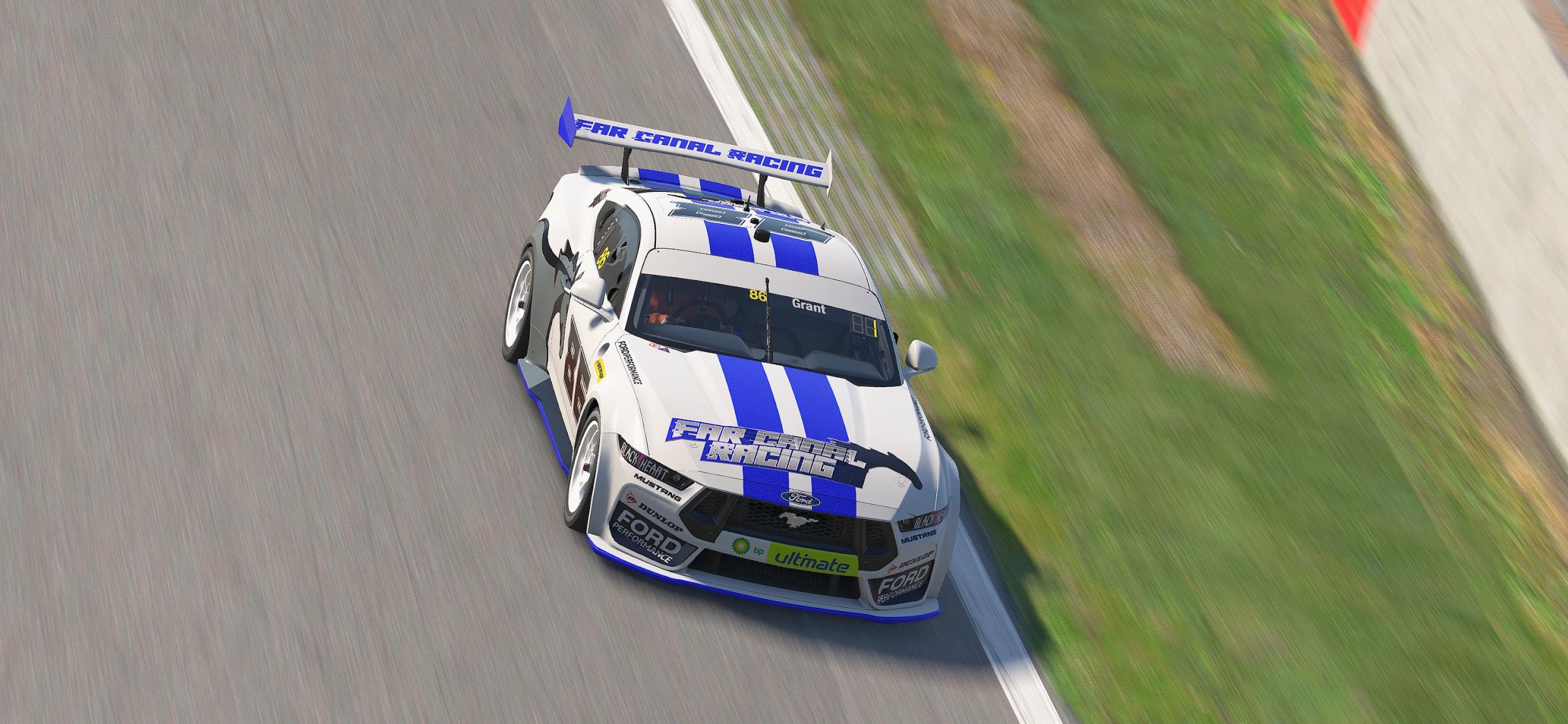 Brad Grant #86 Gen 3 Ford Mustang by Hamish Munro - Trading Paints