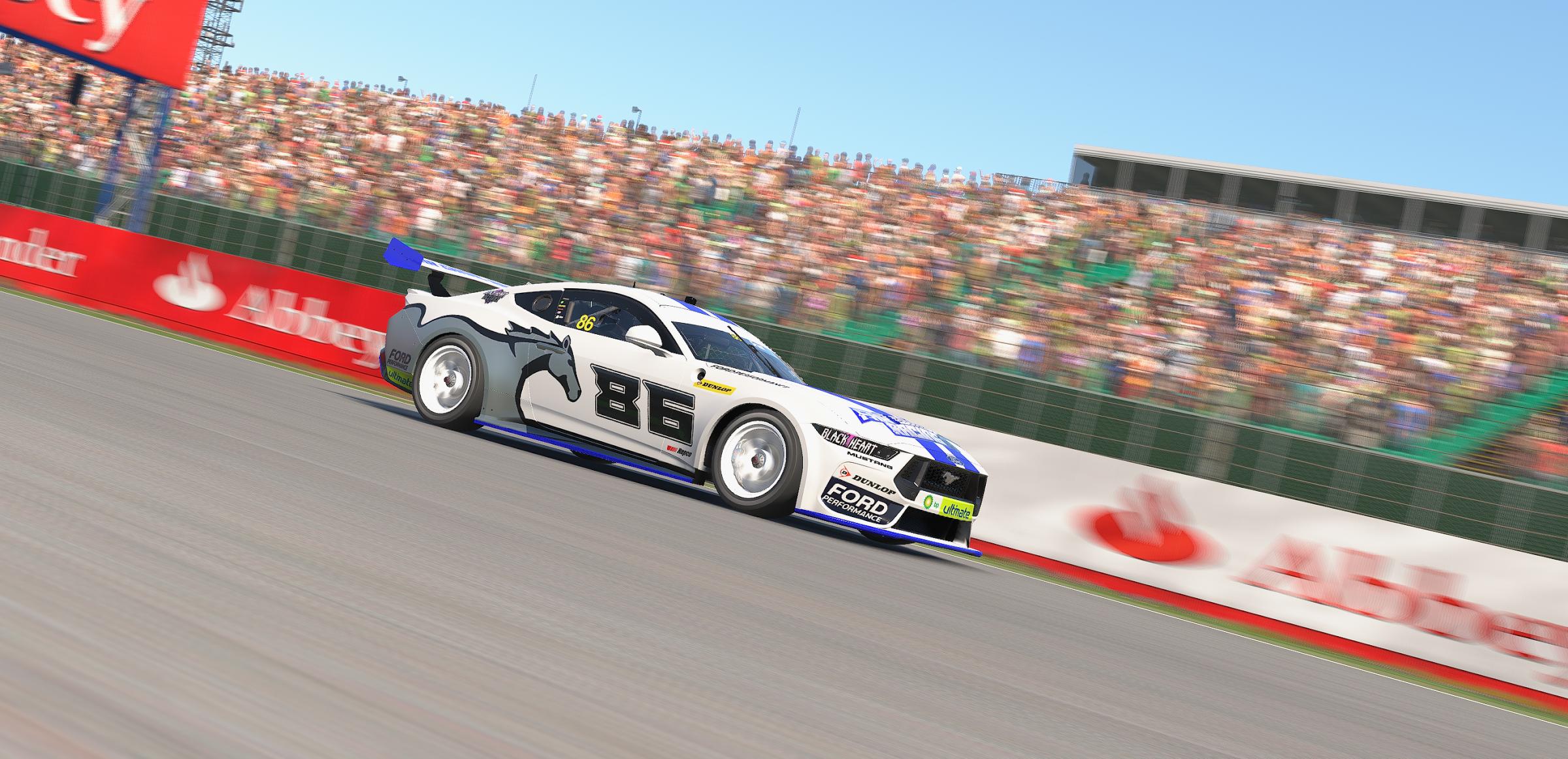 Brad Grant #86 Gen 3 Ford Mustang by Hamish Munro - Trading Paints