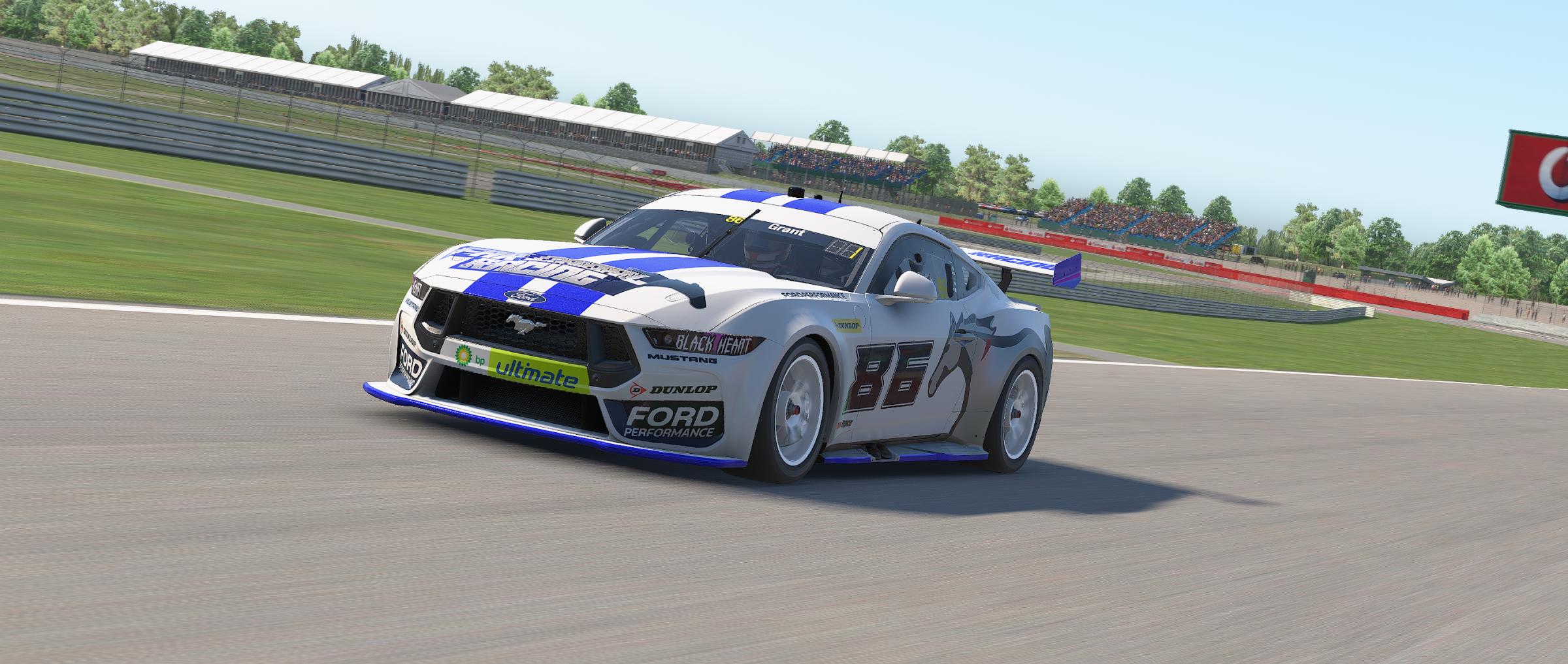 Brad Grant #86 Gen 3 Ford Mustang by Hamish Munro - Trading Paints