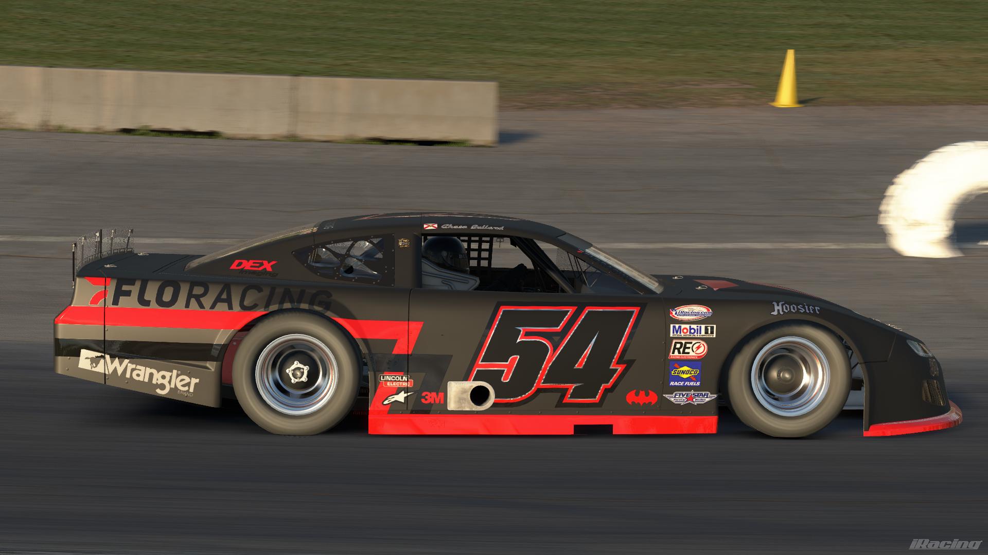 Flo Racing #54 Chase Bullard by Chase Bullard - Trading Paints