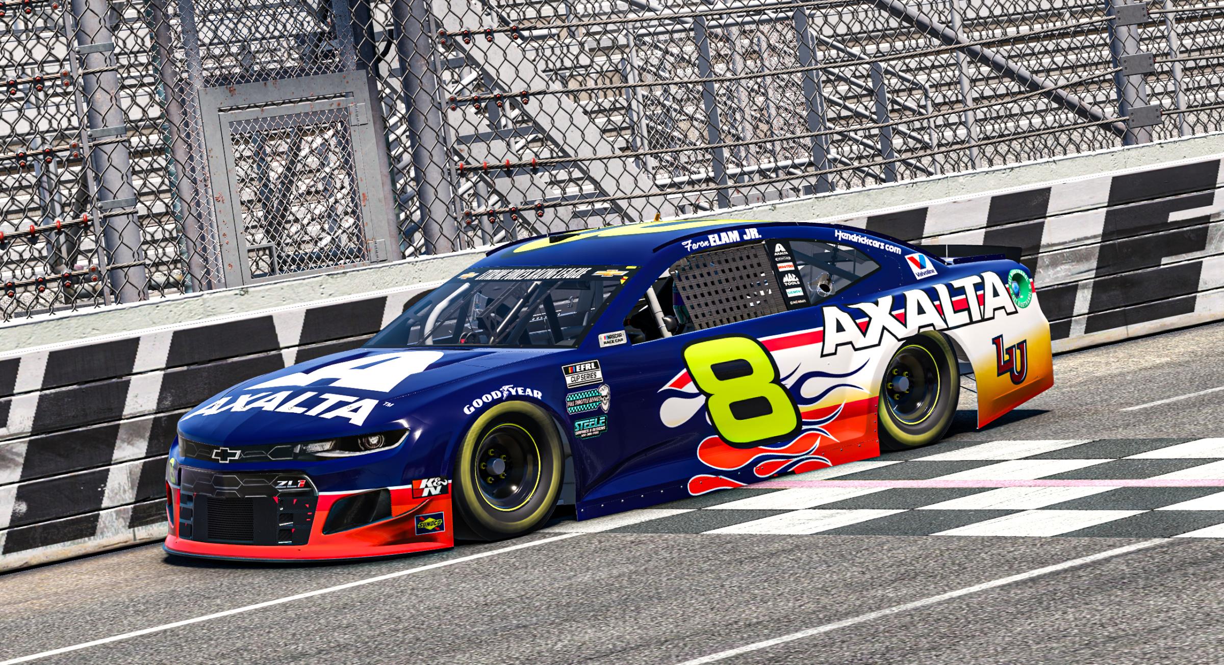 Faron Elam Jr-#8 by Michael J. Steele - Trading Paints