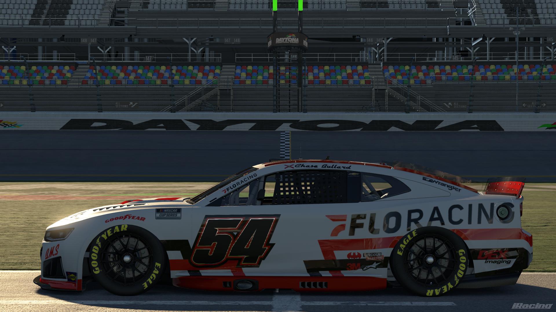 Flo Racing #54 Chase Bullard by Chase Bullard - Trading Paints