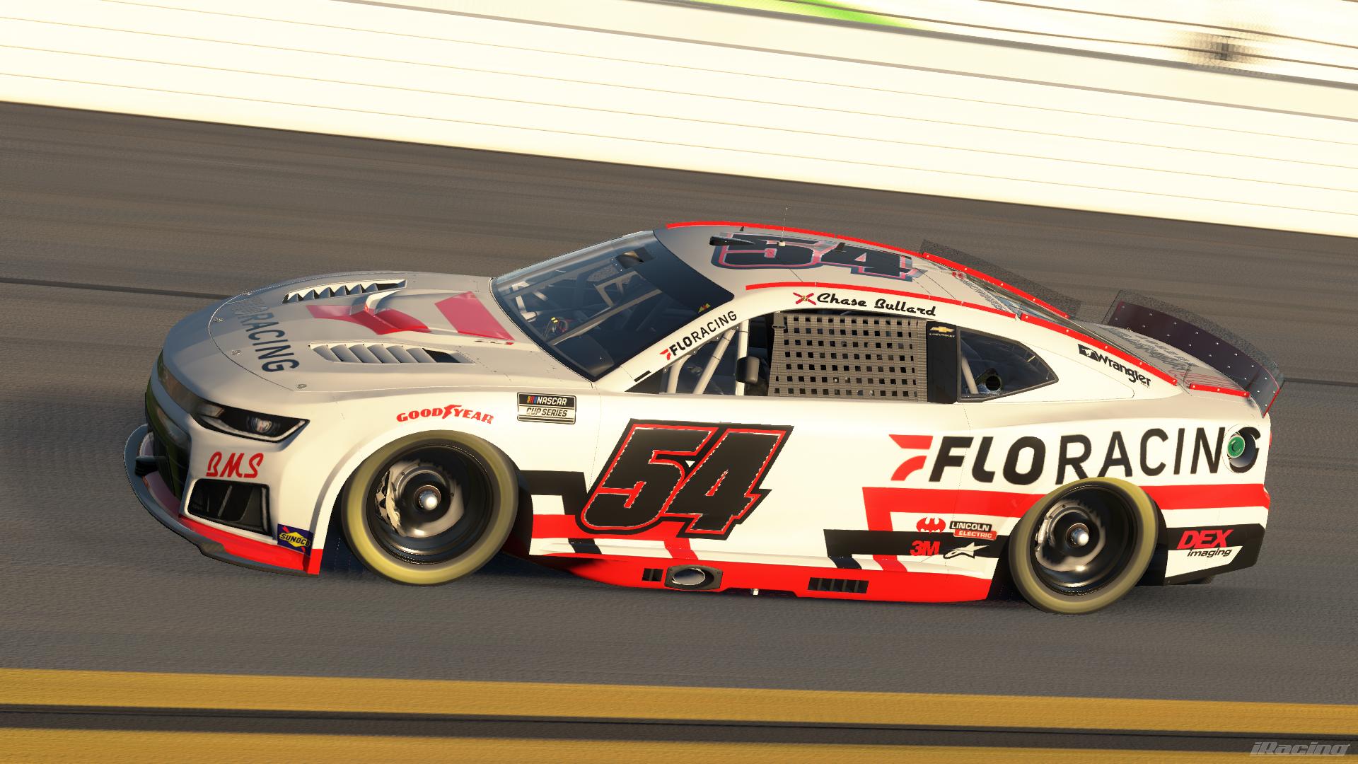 Flo Racing #54 Chase Bullard by Chase Bullard - Trading Paints