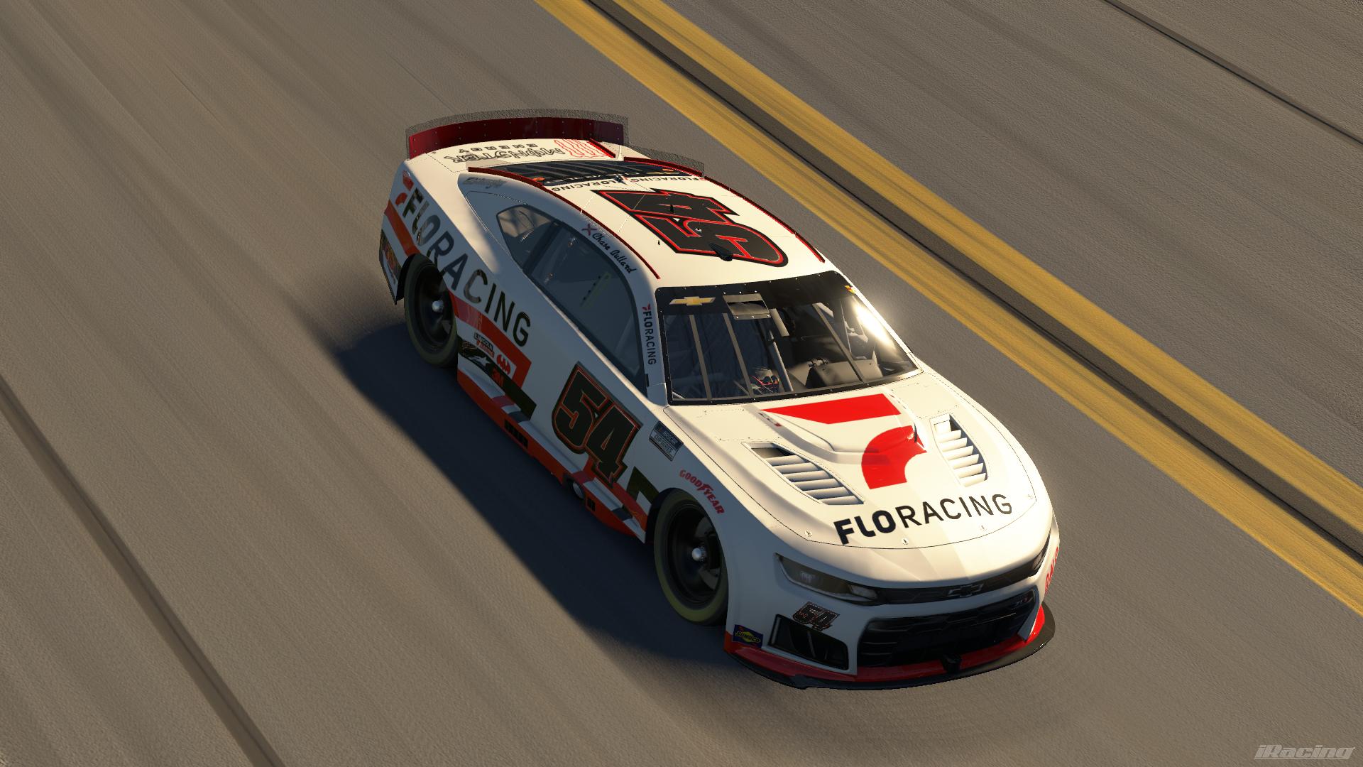 Flo Racing #54 Chase Bullard by Chase Bullard - Trading Paints