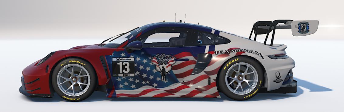 Soldiers Angels Porsche GT3 R by Zane Rutherford - Trading Paints
