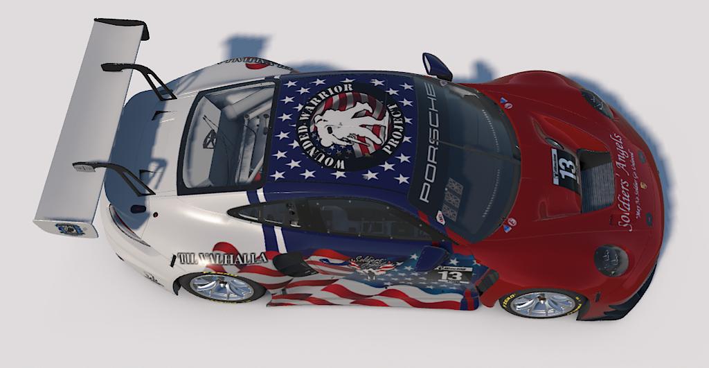 Soldiers Angels Porsche GT3 R by Zane Rutherford - Trading Paints