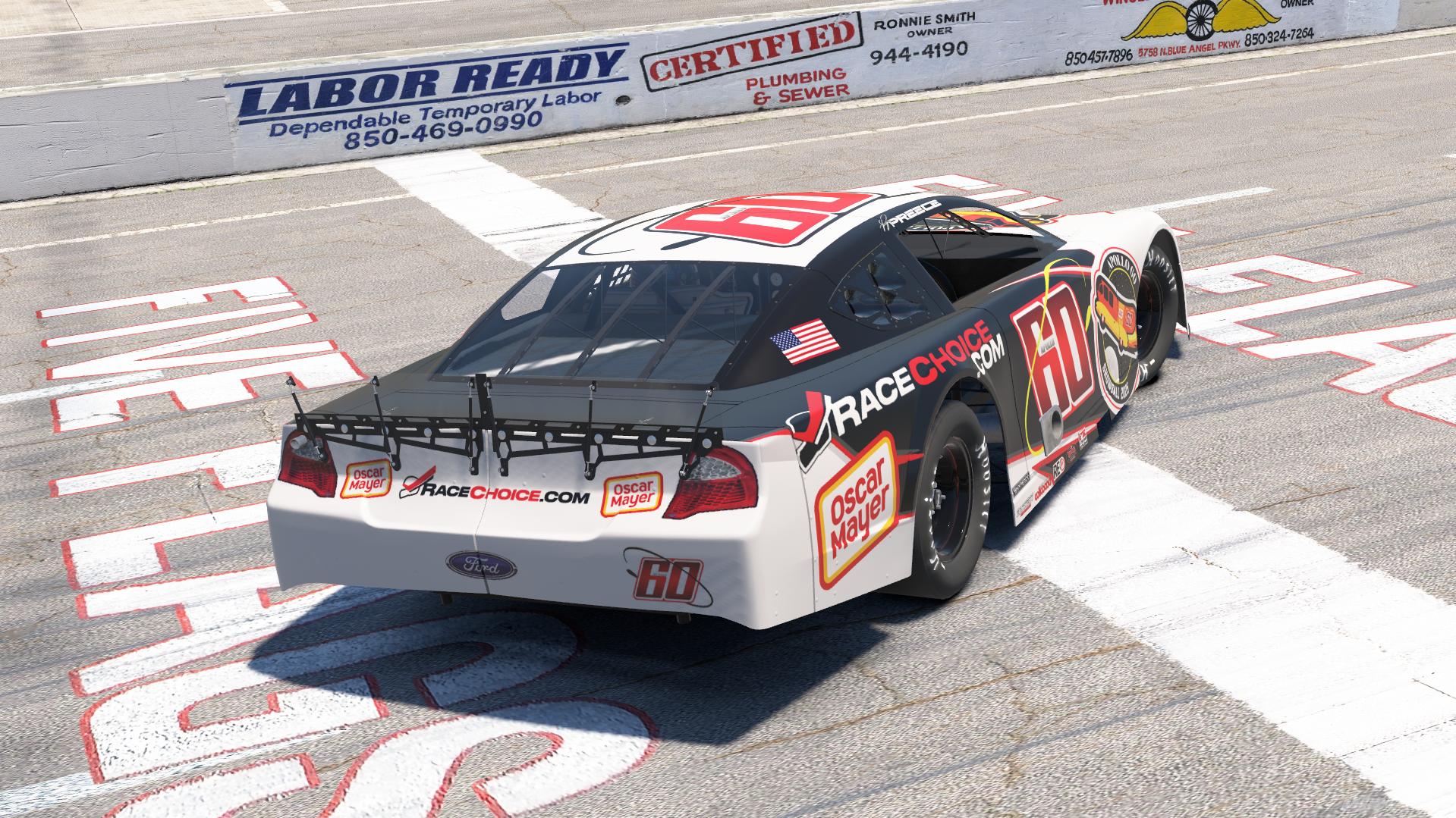 Ryan Preece 2025 Snowball Derby Apollo 60 Oscar Mayer Super Late Model ...