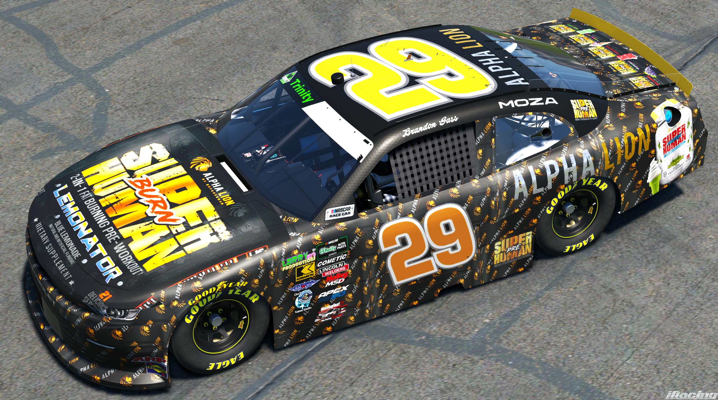 #29 Alpha Lion "Lemonator" Pre-Workout Camaro by Brandon G. - Trading ...