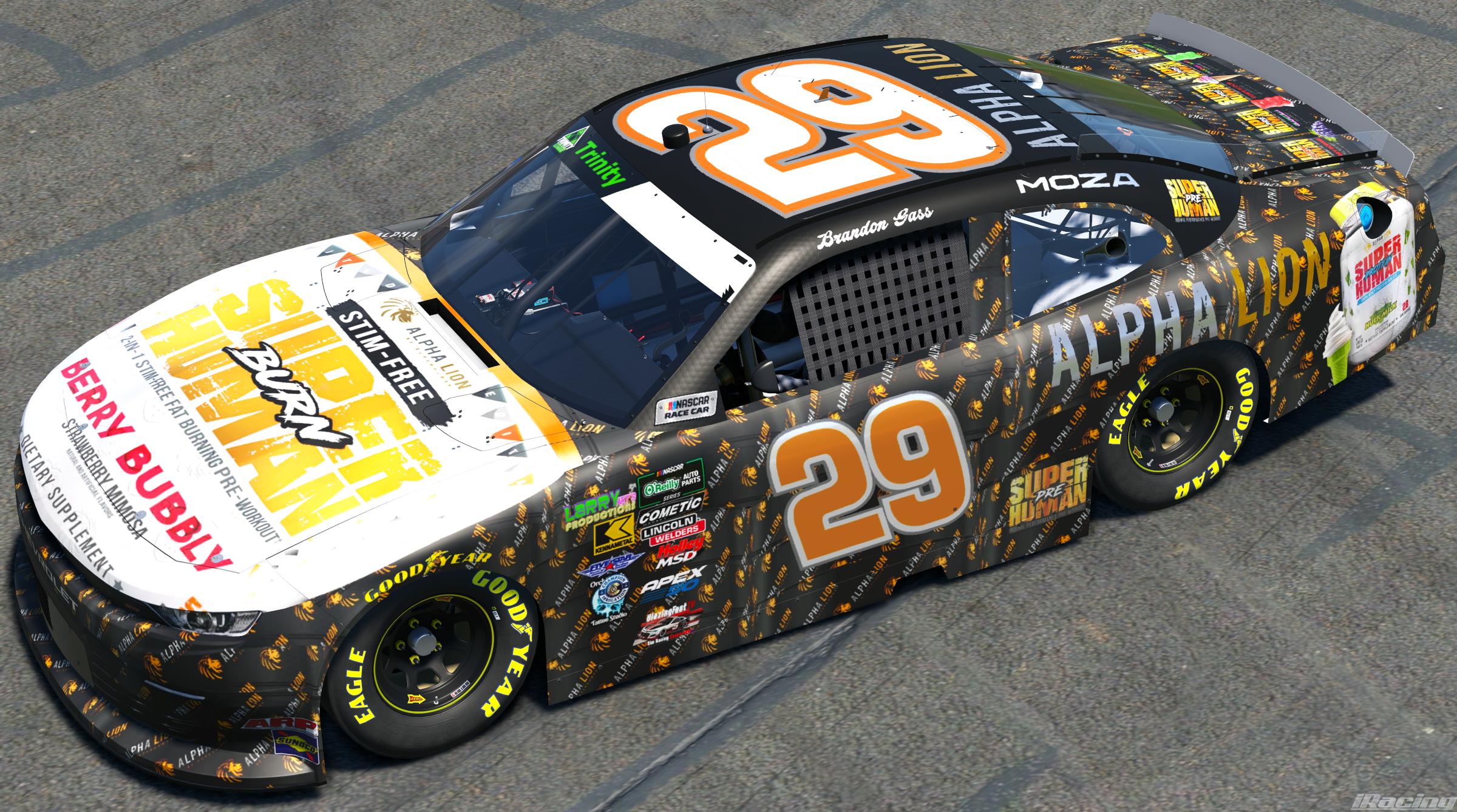 #29 Alpha Lion Limited Edition "Berry Bubbly" Pre-Workout Camaro by ...