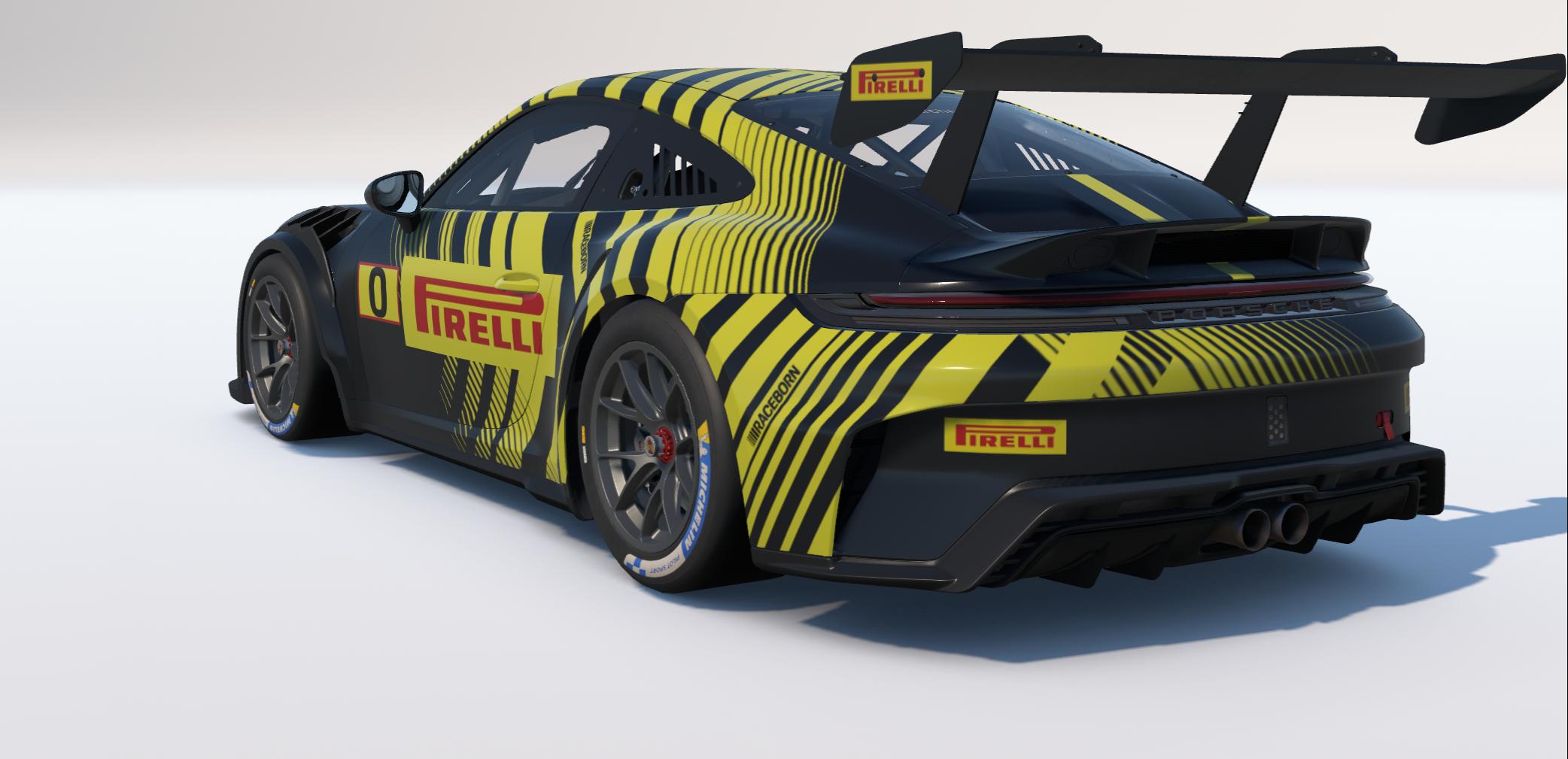 2026 Pirelli livery for Porsche 992.2 Cup by Keith Archer - Trading Paints