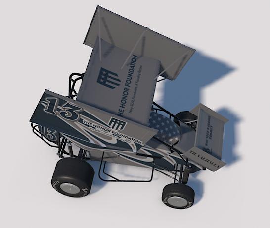 The Honor Foundation Dirt Micro Winged by Zane Rutherford - Trading Paints