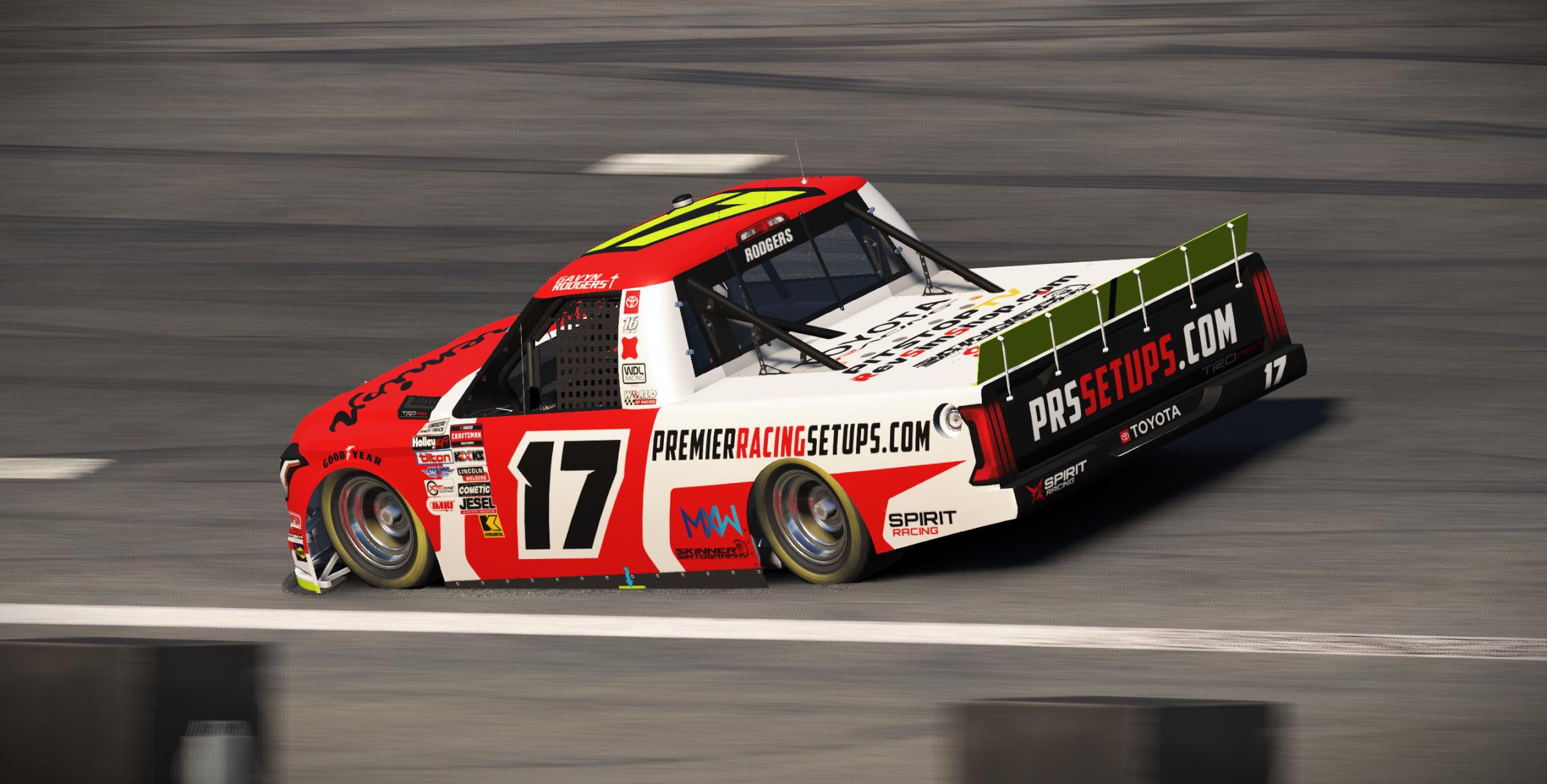 Gavyn Rodger 2026 RTP Premier Setups Truck Paint RED by Gavyn Rodgers ...