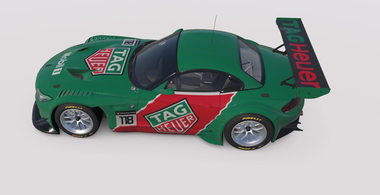 BMW Z4 GT3 Legacy TAG Heuer by Jagger F. - Trading Paints