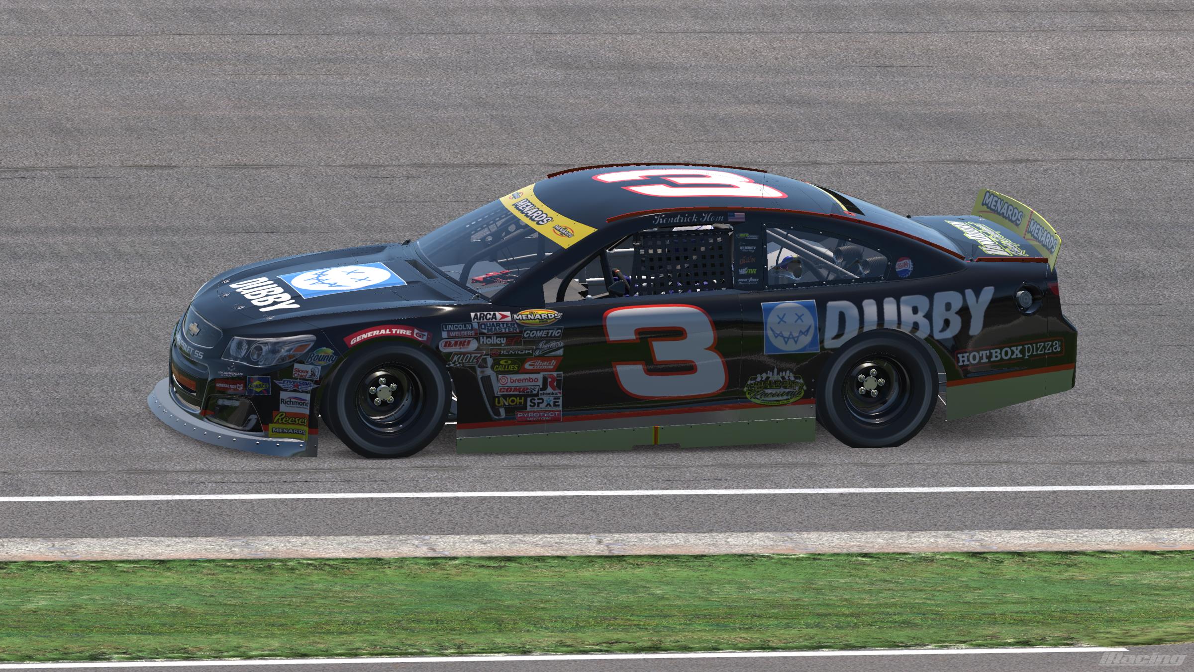 Dubby Energy Intimidator No Number Arca SS by Kendrick Hom - Trading Paints