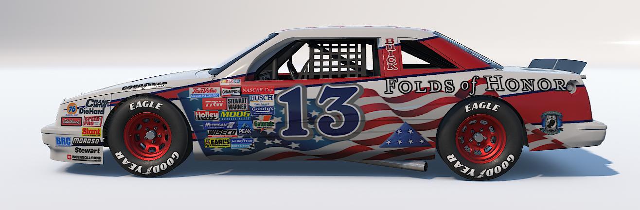 Folds of Honor Foundation 1987 Buick by Zane Rutherford - Trading Paints