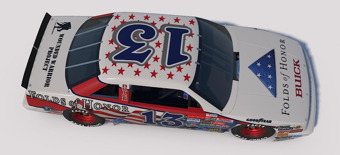 Folds of Honor Foundation 1987 Buick by Zane Rutherford - Trading Paints
